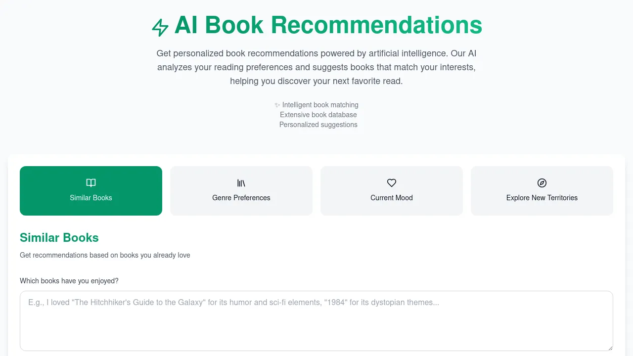 AI Book Recommendations - BestofAI